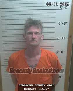 Recent Booking / Mugshot for JAMES EDWARD DREYER in Dearborn County ...