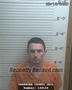 Recent Booking / Mugshot for RICHARD CHANCE EVANS in Dearborn County, Indiana