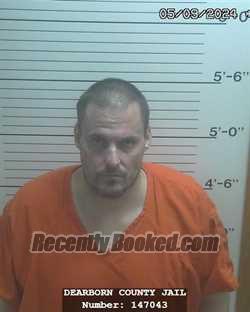 Recent Booking / Mugshot for MICHAEL C LARRICK in Dearborn County, Indiana