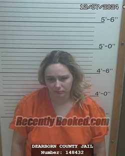 Recent Booking / Mugshot for SHIANN NICOLE FRIES in Dearborn County ...