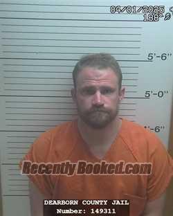 Recent Booking / Mugshot for DONALD ANTHONY BECKMAN in Dearborn County ...