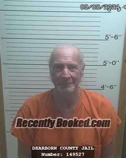 Recent Booking / Mugshot for ROBERT JOSEPH THOMAS in Dearborn County, Indiana