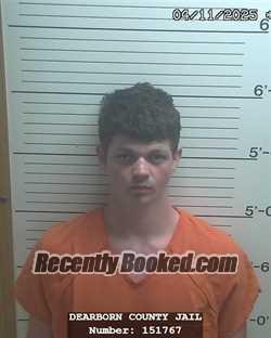 Recent Booking / Mugshot for TYLER DILLAN COUCH in Dearborn County, Indiana