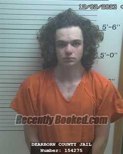 Recent Booking / Mugshot for AUSTIN JOHN MCKINZIE in Dearborn County ...