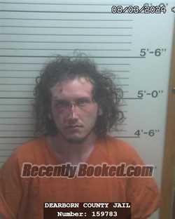 Recent Booking / Mugshot for ERIC GAIGE REED in Dearborn County, Indiana