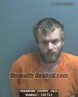 Recent Booking / Mugshot for BRANDON DAKOTA PARNELL in Dearborn County ...