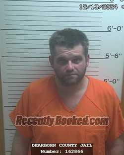 Recent Booking / Mugshot for VINCENT CHARLES HORAN in Dearborn County ...