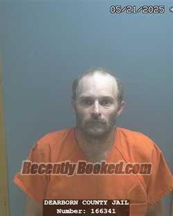 Recent Booking / Mugshot for CODY GREGORY GOLSCH in Dearborn County, Indiana