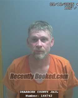 Recent Booking / Mugshot for JUSTIN RAYMOND HOFFMAN in Dearborn County ...