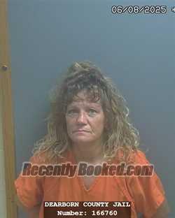 Recent Booking / Mugshot for JODI LINN HOPCIA in Dearborn County, Indiana