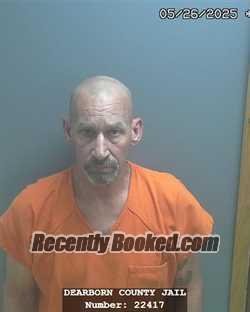 Recent Booking / Mugshot for ERIC THOMAS GOSMEYER in Dearborn County, Indiana