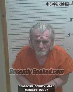 Recent Booking / Mugshot for THOMAS EDWARD CUNEO in Dearborn County, Indiana