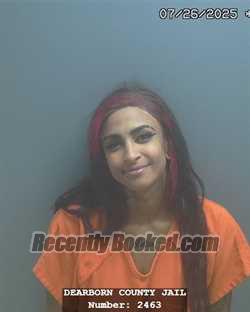 Recent Booking / Mugshot for QUINCI YVONNE MILLER in Dearborn County ...