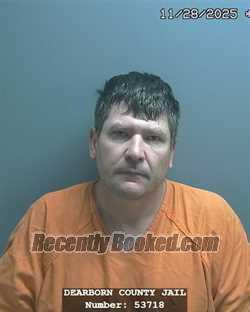 Recent Booking / Mugshot for DUSTIN WILLIAM HENRY in Dearborn County ...