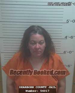 Recent Booking / Mugshot for KENDRA RENEE COMBS in Dearborn County, Indiana