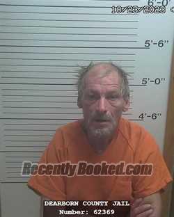 Recent Booking / Mugshot for MELVIN EDWARD MCMURRAY in Dearborn County ...