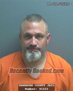 Recent Booking / Mugshot for LARRY DAVID COLLINS in Dearborn County, Indiana