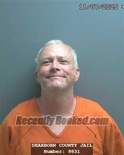 Recent Booking / Mugshot for GARY WAYNE MARTIN in Dearborn County, Indiana