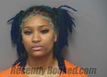 Recent Booking / Mugshot for JANASIA BROWN in Hendricks County, Indiana