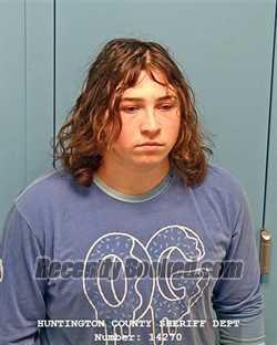 Recent Booking / Mugshot for JACOB RYAN CLICKNER in Huntington County ...