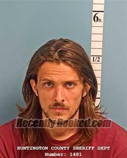 Recent Booking / Mugshot for TYLER EUGENE BROWN in Huntington County ...