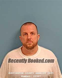 Recent Booking / Mugshot for JASON ALLEN COOK in Huntington County, Indiana