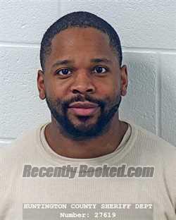 Recent Booking / Mugshot for JOHNATHAN TYREE TATE in Huntington County ...