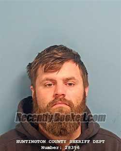 Recent Booking / Mugshot for BRADY ALLEN BECK in Huntington County, Indiana