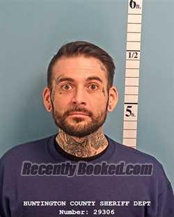 Recent Booking / Mugshot for BLAINE ROBERT WILLMAN in Huntington County ...