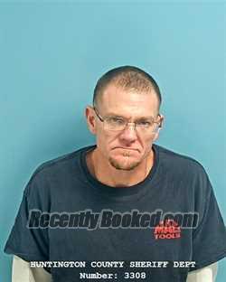 Recent Booking / Mugshot for JONATHAN ALAN HORINE in Huntington County ...