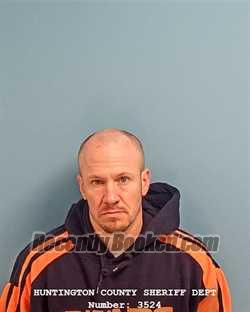 Recent Booking / Mugshot for SCOTT ALLEN HARVEY in Huntington County ...