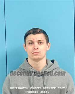 Recent Booking / Mugshot for AUSTIN LEE HINDS in Huntington County, Indiana