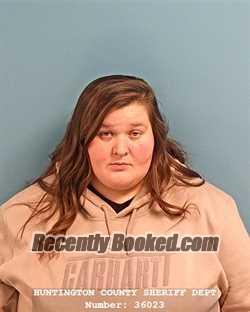 Recent Booking / Mugshot for HAYLEY FRANCES SEAY in Huntington County ...