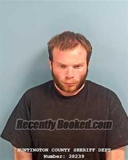 Recent Booking / Mugshot for TAYLOR ALAN VANNETT in Huntington County ...