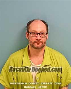 Recent Booking / Mugshot for JAMES LEE HUNTER in Huntington County, Indiana