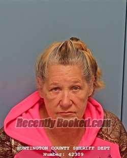 Recent Booking / Mugshot for SUSAN MARIE ZINK in Huntington County, Indiana
