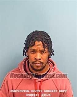 Recent Booking / Mugshot for JEROME CAIN in Huntington County, Indiana