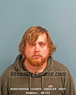 Recent Booking / Mugshot for MASON KYLE BERRY in Huntington County, Indiana