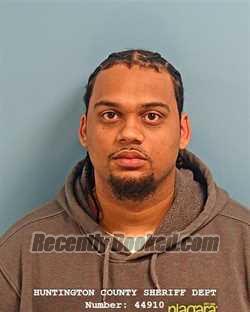 Recent Booking / Mugshot for DEANTE JAMES HERRICK in Huntington County, Indiana