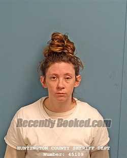 Recent Booking / Mugshot for AUDRA SUE SWEET in Huntington County, Indiana