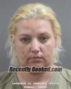 Recent Booking / Mugshot for KAYLA MARIE CASE in Lagrange County, Indiana