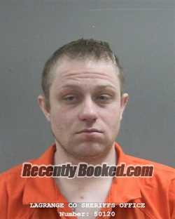 Recent Booking / Mugshot for LOGAN CHRISTOPHER SORG in Lagrange County ...