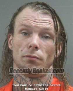 Recent Booking / Mugshot for JONATHAN WAYNE MARTIN in Lagrange County ...