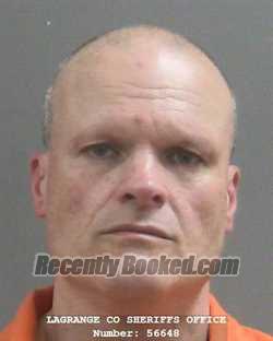 Recent Booking / Mugshot for GREGORY ERIC PARR in Lagrange County, Indiana