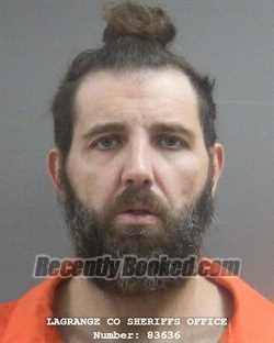 Recent Booking / Mugshot for JASON MCCUNE in Lagrange County, Indiana