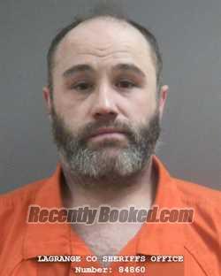 Recent Booking / Mugshot for LEVI JACOB LOUCKS in Lagrange County, Indiana