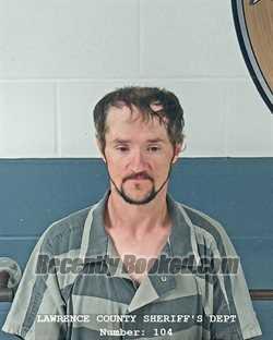 Recent Booking / Mugshot for WILLIAM ANDREW WIGLEY in Lawrence County ...