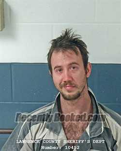 ADRIAN BRIAN CASSIDY Arrest Record & Booking Info – Lawrence County ...