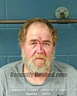 Recent Booking / Mugshot for KENNETH CLOVIS CHENAULT in Lawrence County ...