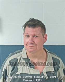 Recent Booking / Mugshot for TEDDY JOE EGGERS in Lawrence County, Indiana
